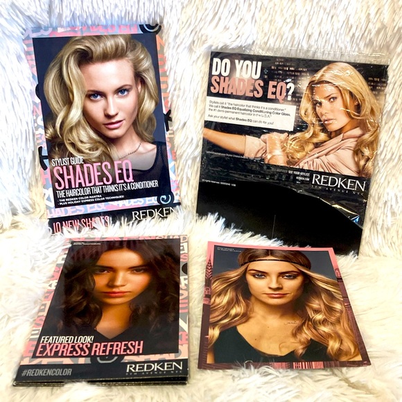 Redken | Hair | Redken Express Shades Eq Haircolor Shelf Talkers Color ...